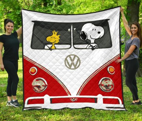Snoopy Vw Quilt Quilt - Hot Sale 2024