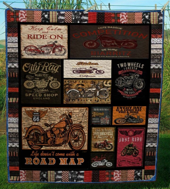 Motorcycle Quilt Tudcn - Hot Sale 2025