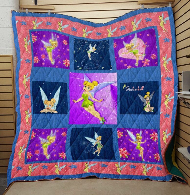 Tinker Bell Flower Quilt V4 Quilt - Hot Sale 2026