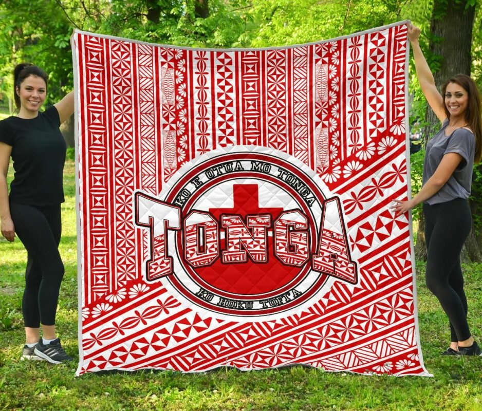 Tonga Red Premium Quilt A0 Quilt - Hot Sale 2025